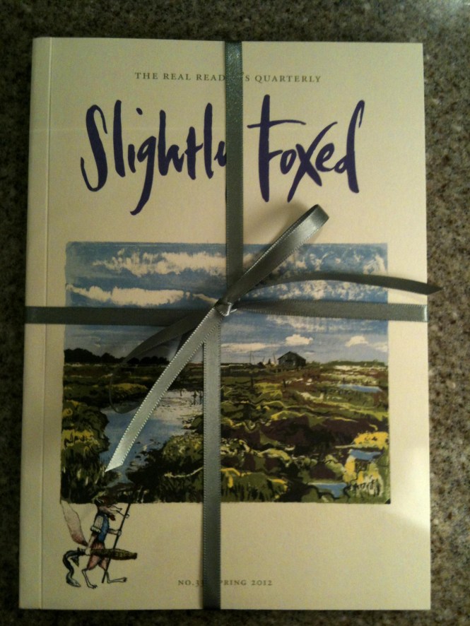 Slightly Foxed: The Real Reader’s Quarterly – Bundle of Books